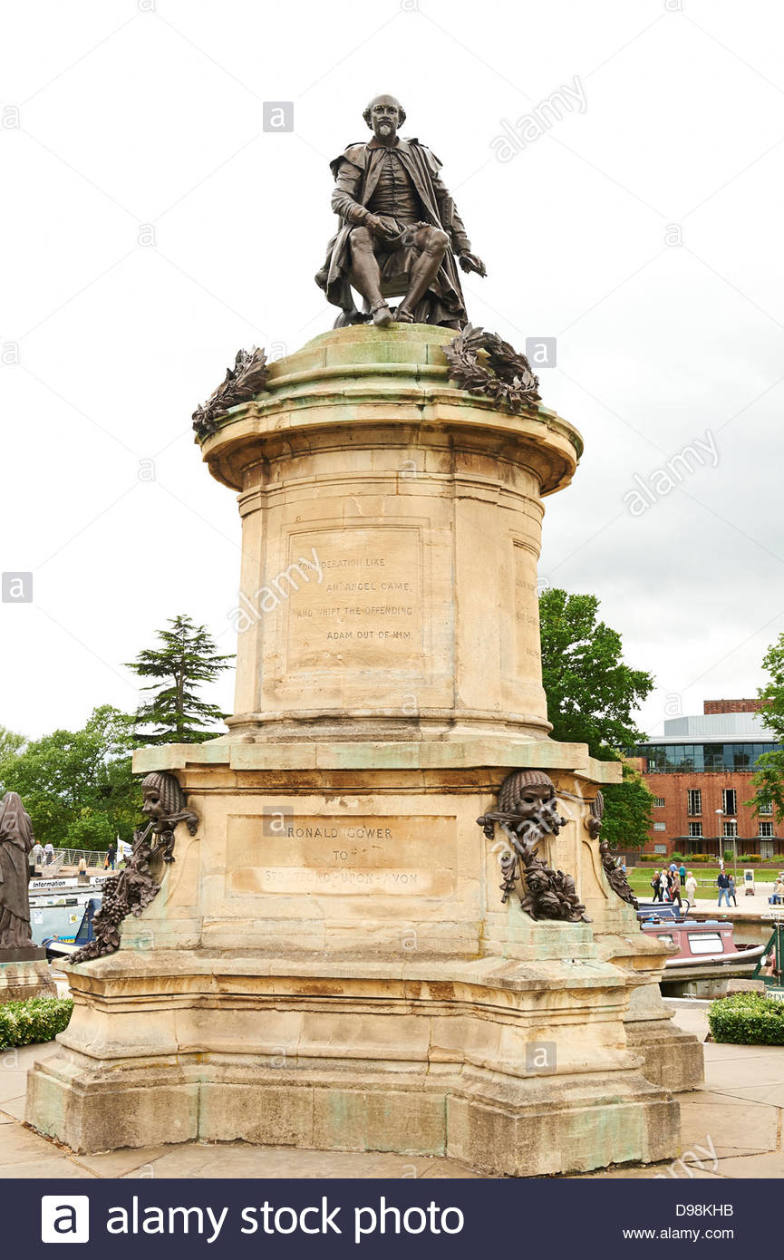 Shakespeare Character Statue High Resolution Stock Photography and ...