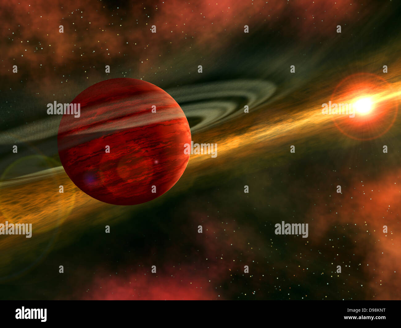 Planet forming disc hi-res stock photography and images - Alamy