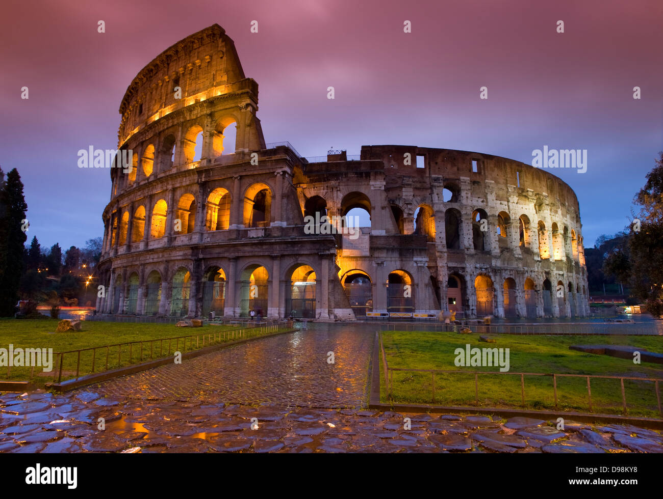 The Colosseum or Roman Coliseum. Rome, Italy, Europe Stock Photo - Alamy