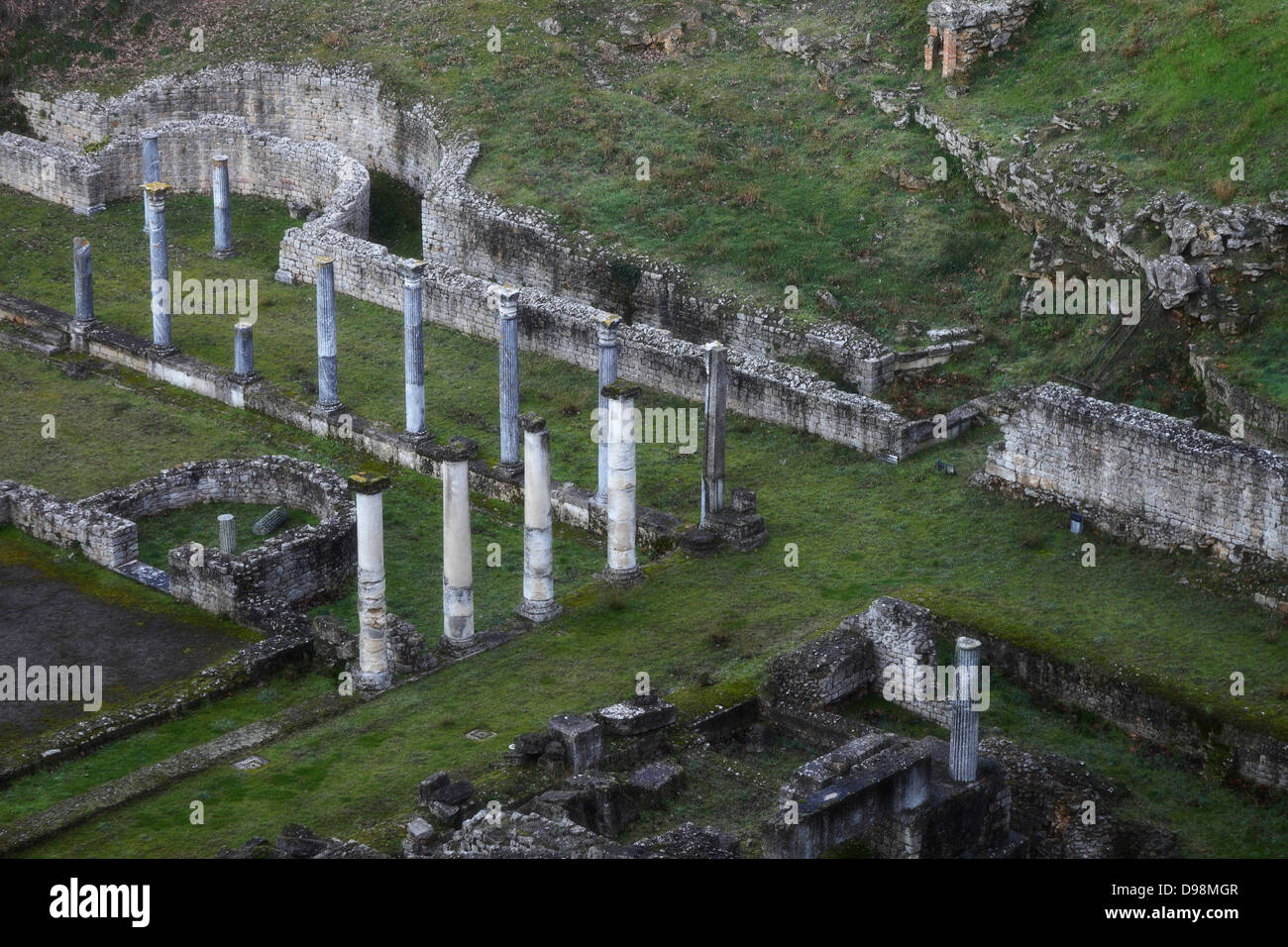 Archaeological site aerial view hi-res stock photography and images - Alamy
