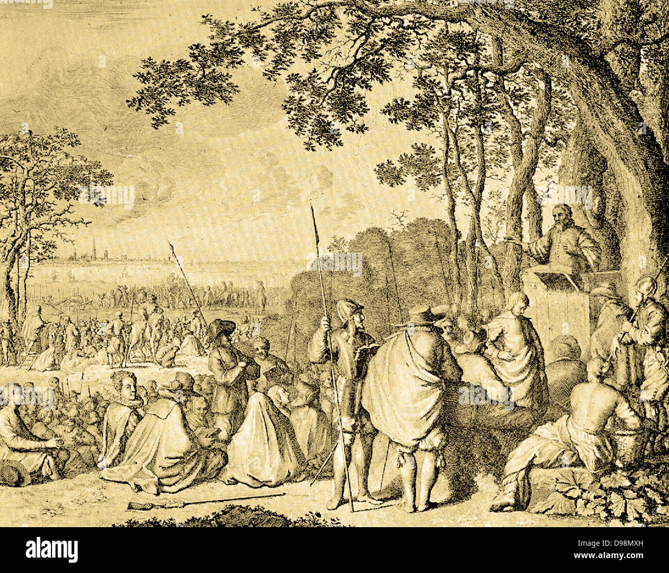 Dutch Christian reformers in 1566, held the first of their worships in ...