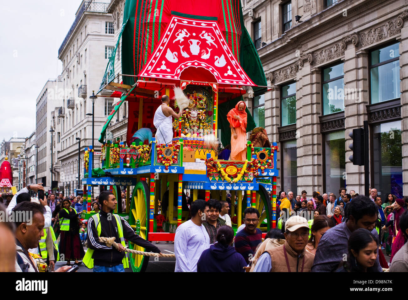 Rathayatra chariot festival-London Stock Photo - Alamy
