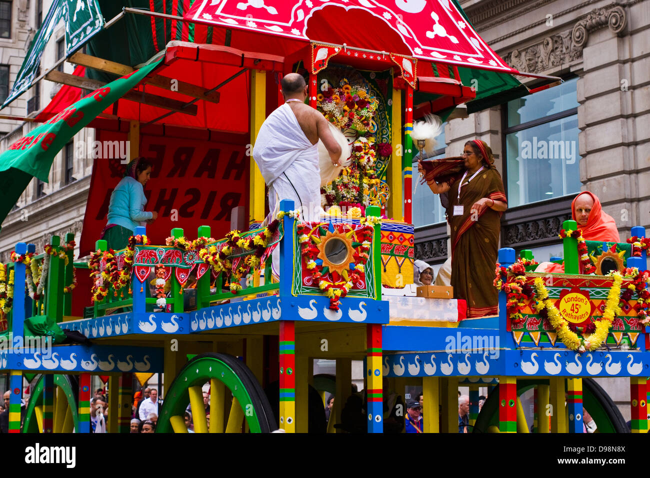 Rathayatra chariot festival-London Stock Photo - Alamy