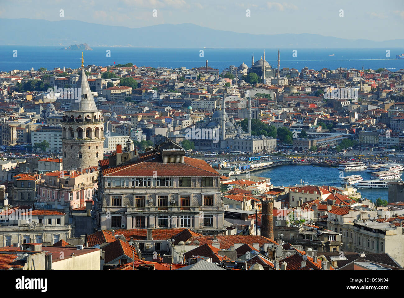 Turkey view towards bosphorus hi-res stock photography and images - Alamy
