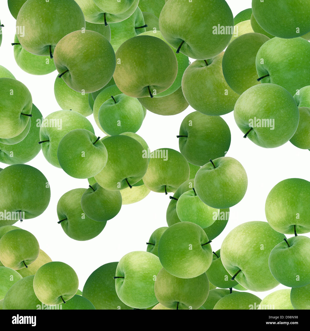 green apples background Stock Photo - Alamy