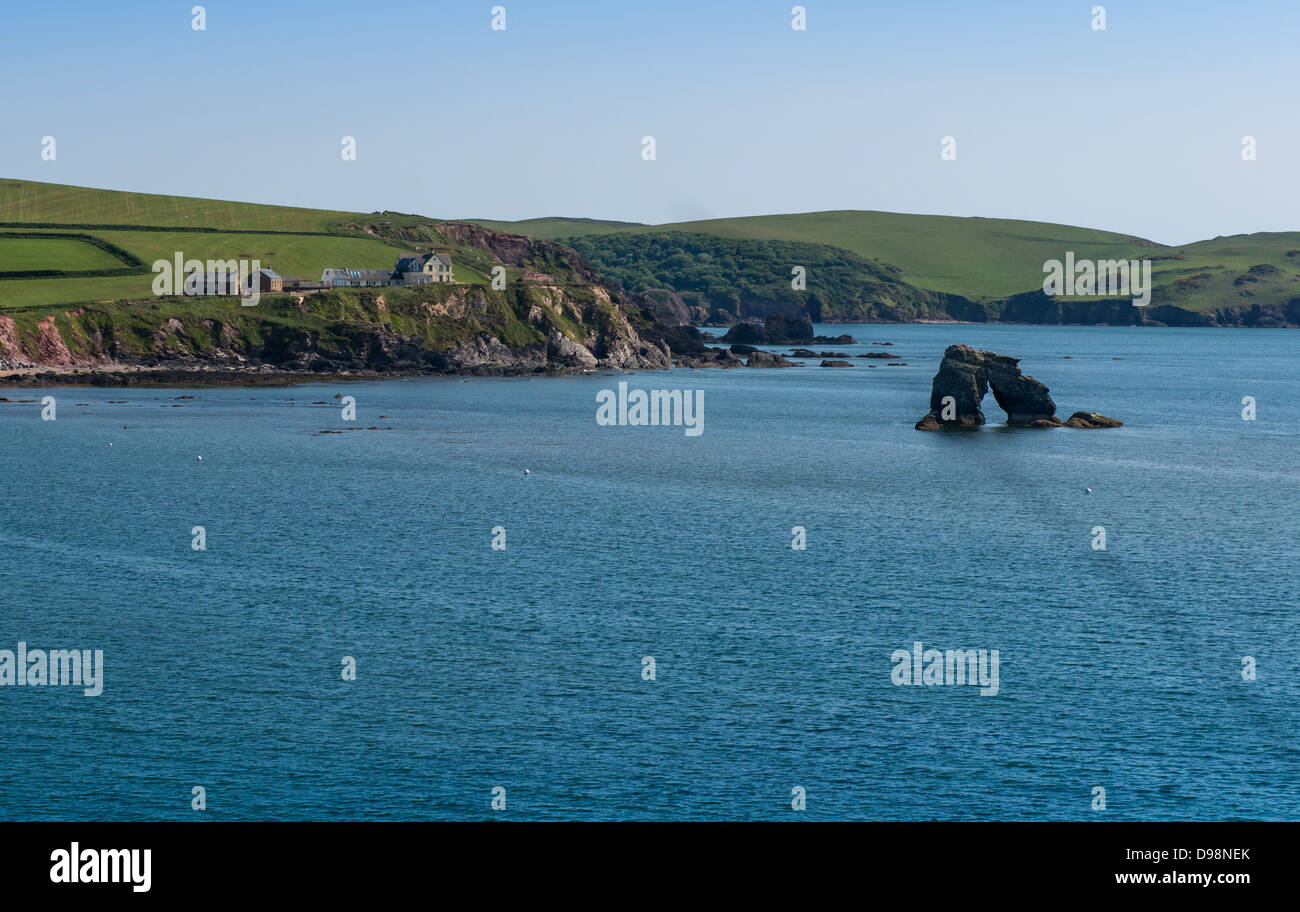 Thurlestone, Devon, England. June 3rd 2013. Views of the Thurlestone ...