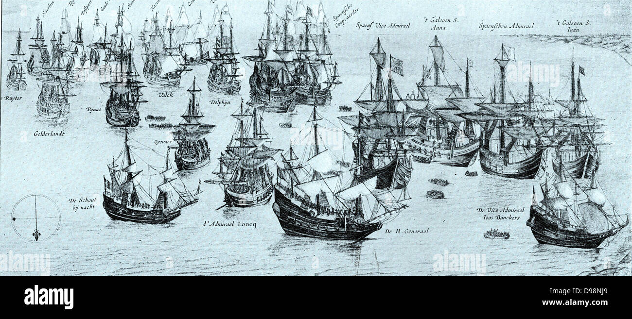 The Conquest of the Silver Fleet. The 8th of September 1628. Despite ...
