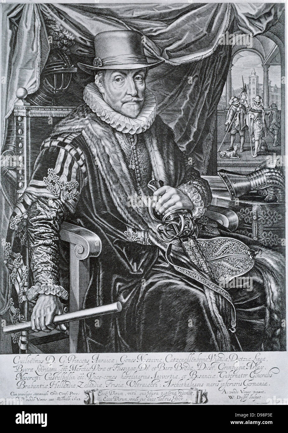 William I, Prince of Orange (24 April 1533 – 10 July 1584), also widely ...