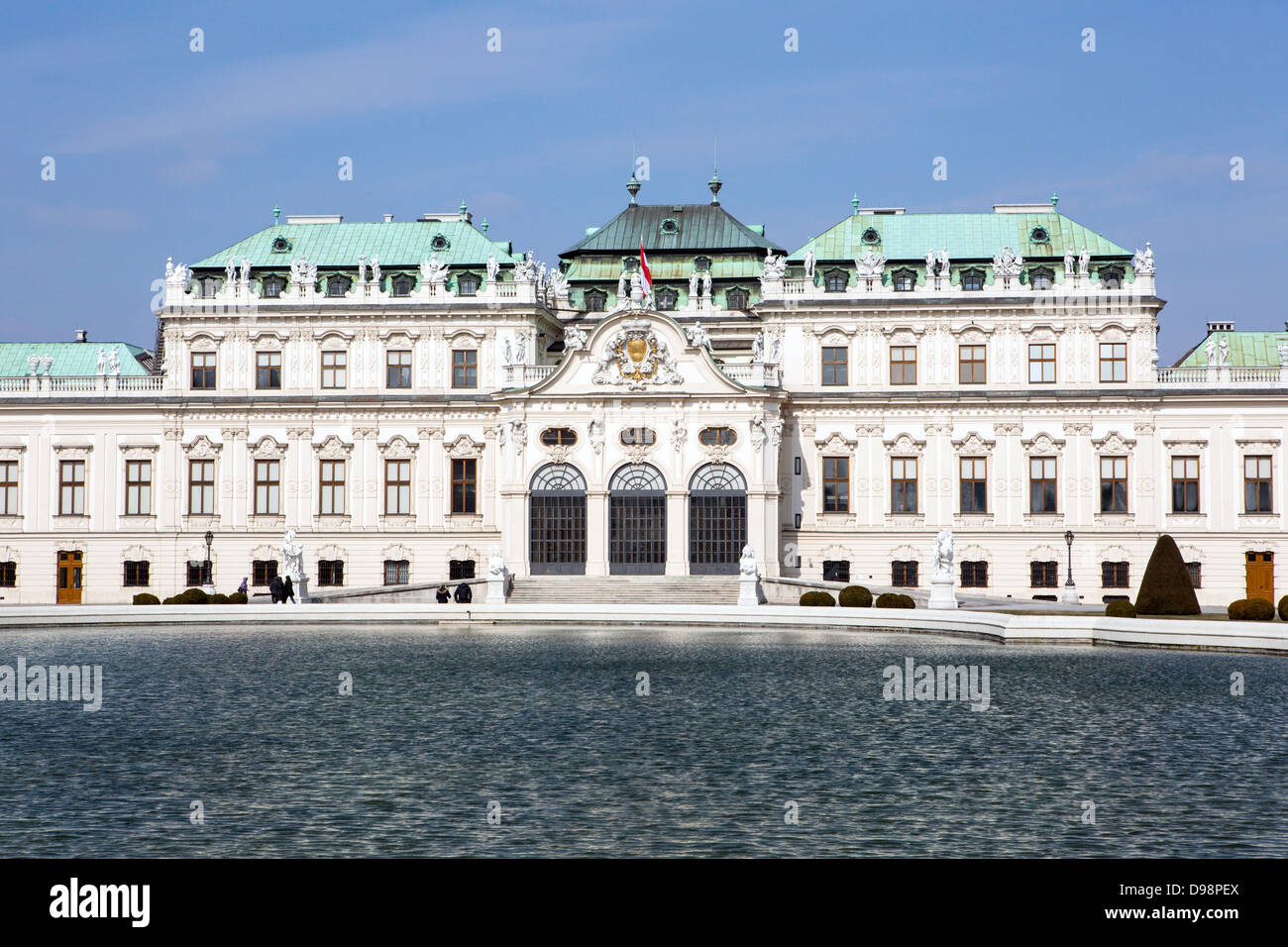 Belvedere Art Museum Vienna Stock Photos & Belvedere Art Museum Vienna ...