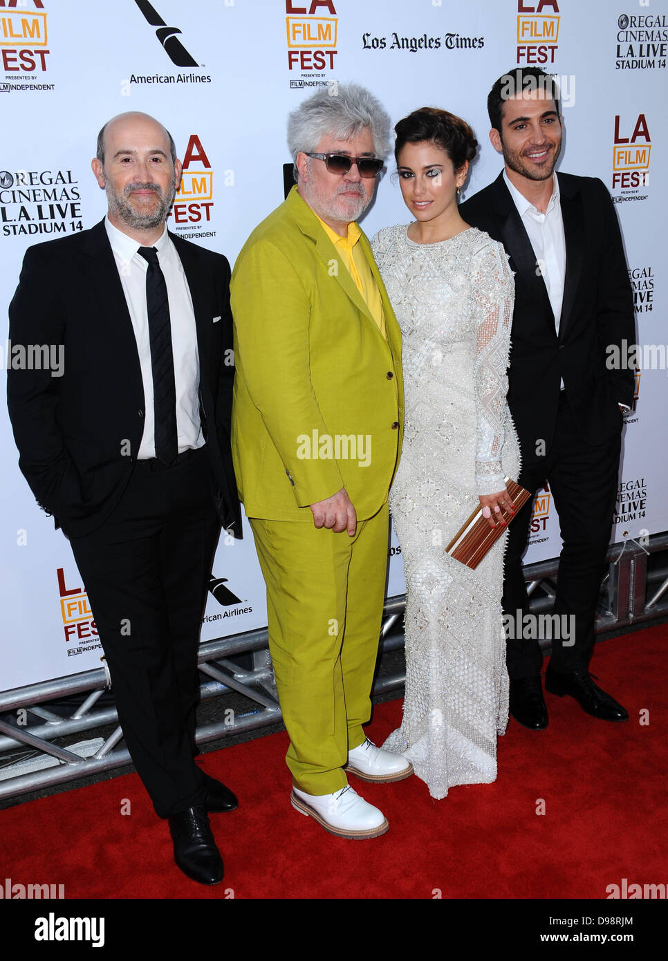 Los Angeles, California, USA. 13th June, 2013. Javier Camara, Pedro ...