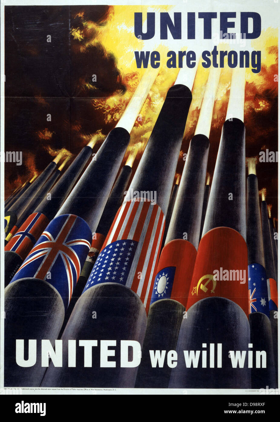Poster us world war ii hi-res stock photography and images - Alamy