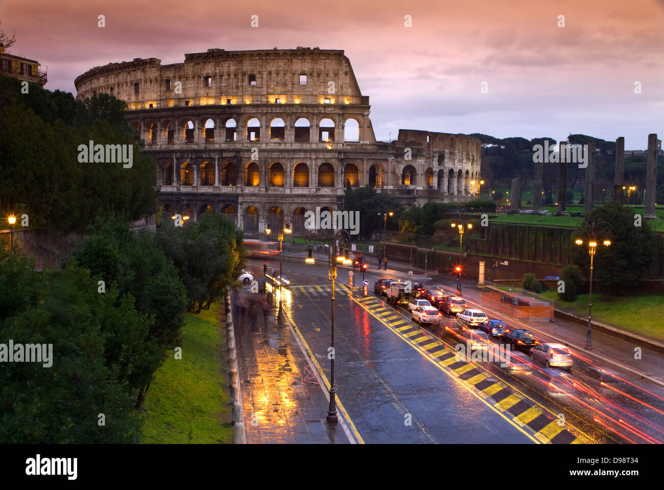 The Colosseum or Roman Coliseum. Rome, Italy, Europe Stock Photo - Alamy