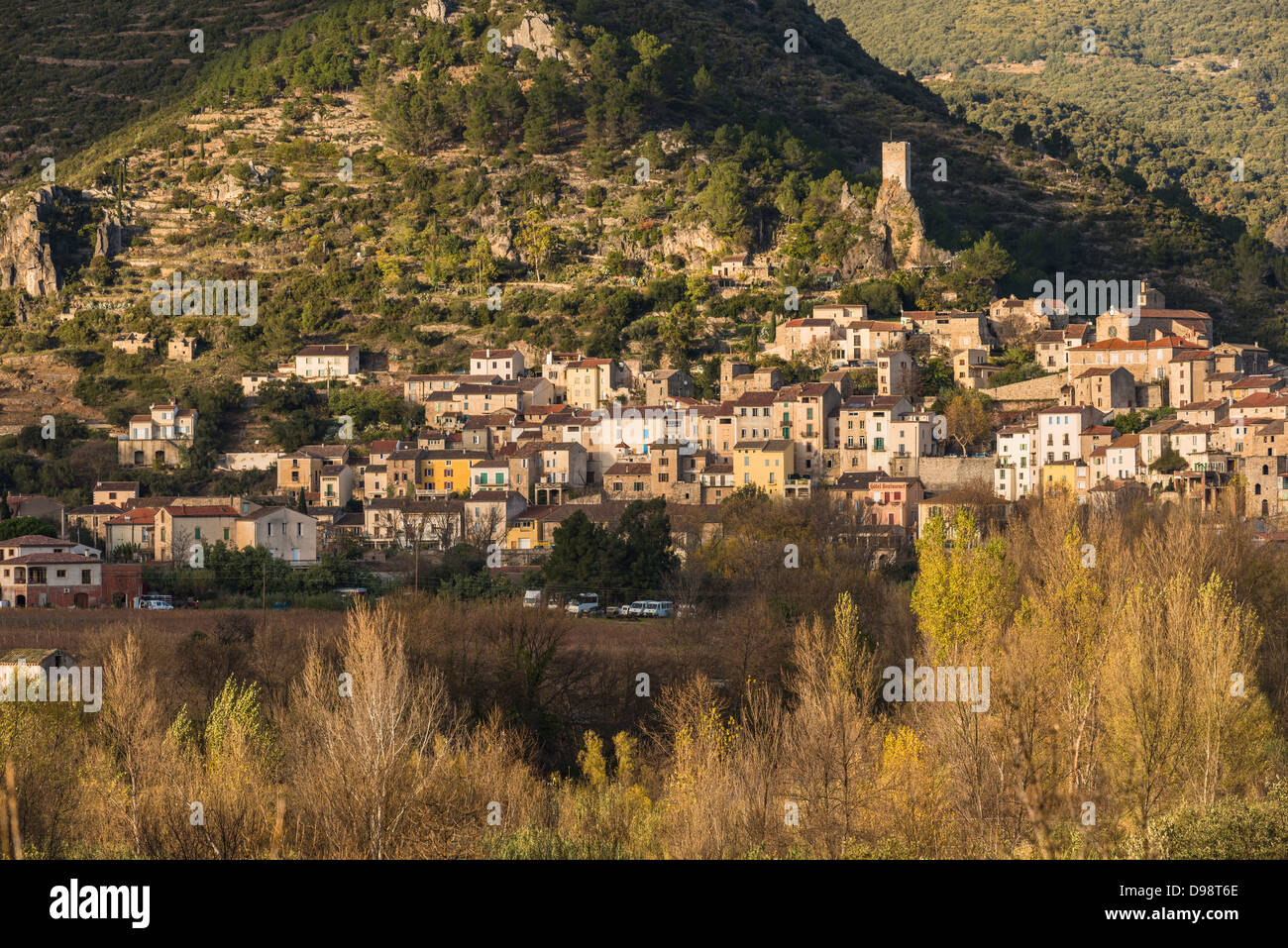 Roquebrun hi-res stock photography and images - Alamy