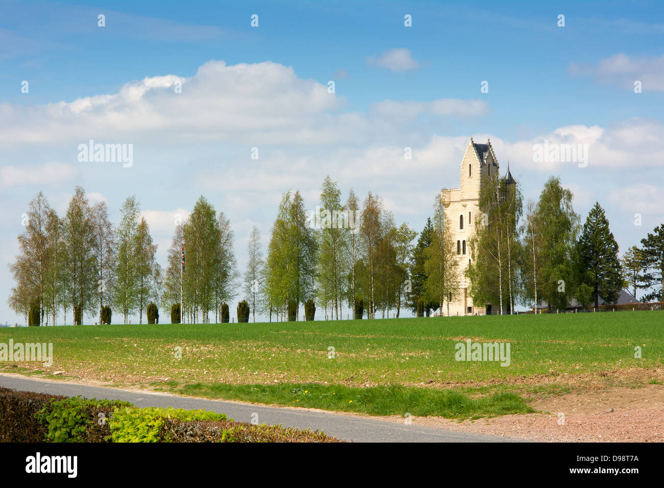 The Ulster Tower the First World War memorial to the 36th Ulster ...