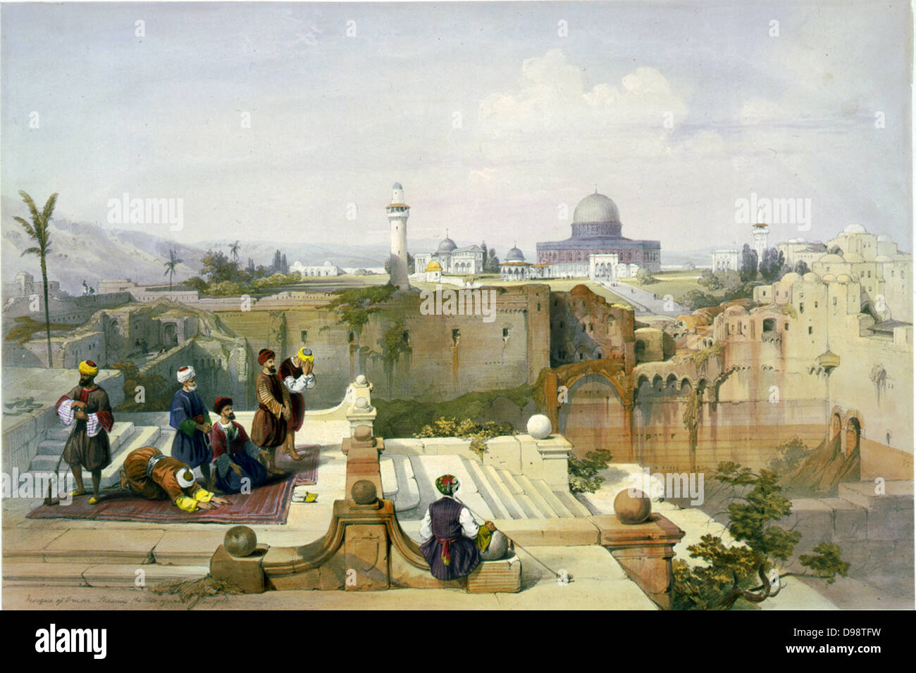 David Building The Temple