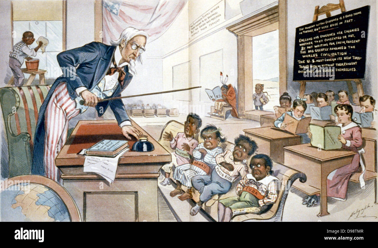 While children read books labelled by states native american hi-res ...