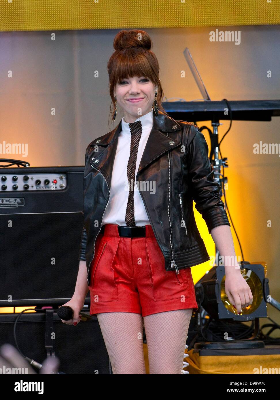 New York, NY. 14th June, 2013. Carly Rae Jepsen on stage for Good ...