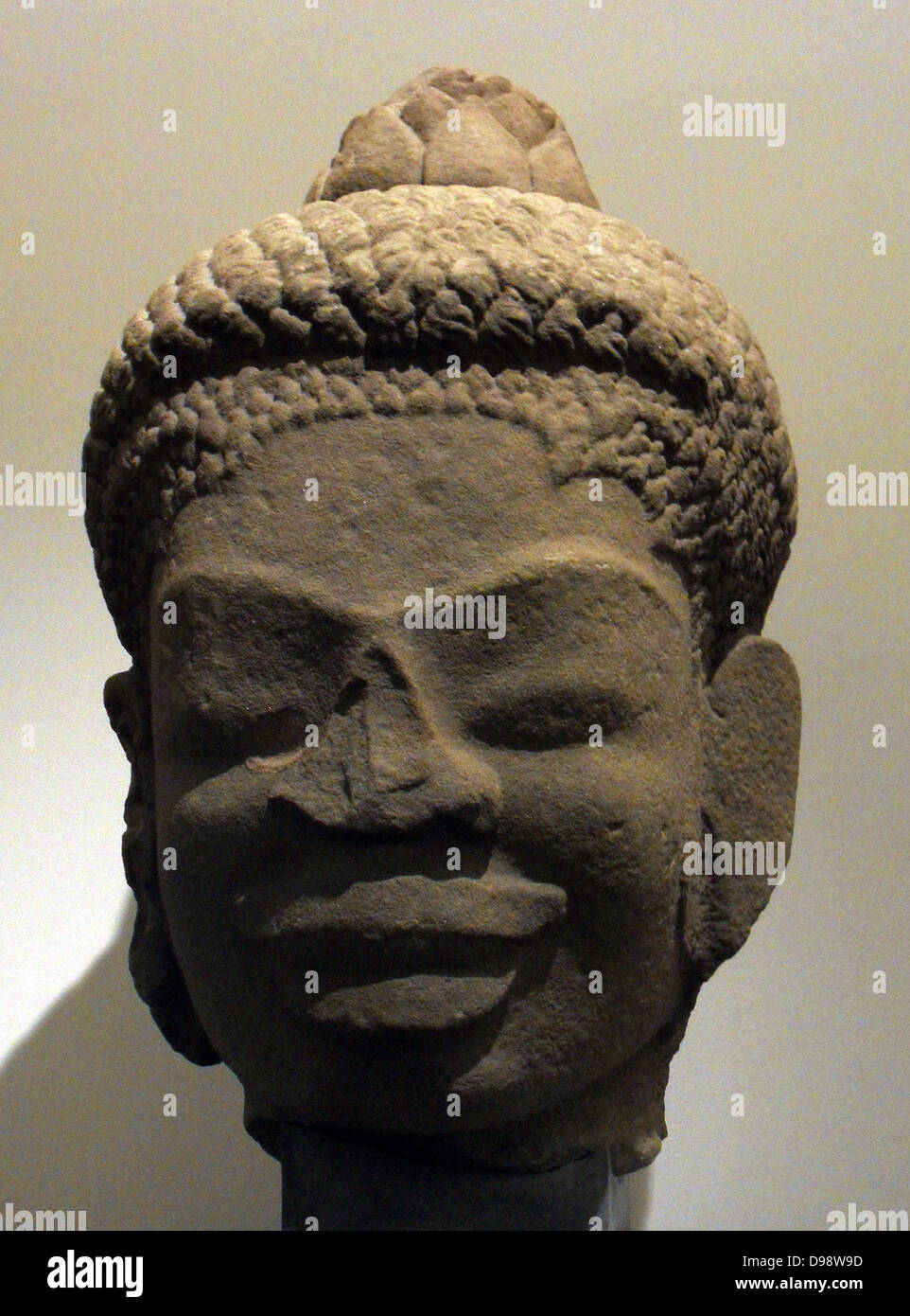 Vairocana (9th -10 the Century) sandstone, sculpture from Dong Duong in ...