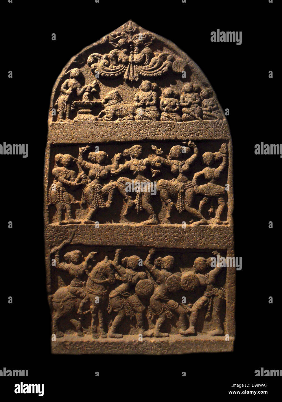 Commemorative stele ('Stone of heroes'). 14th century, 15th century ...