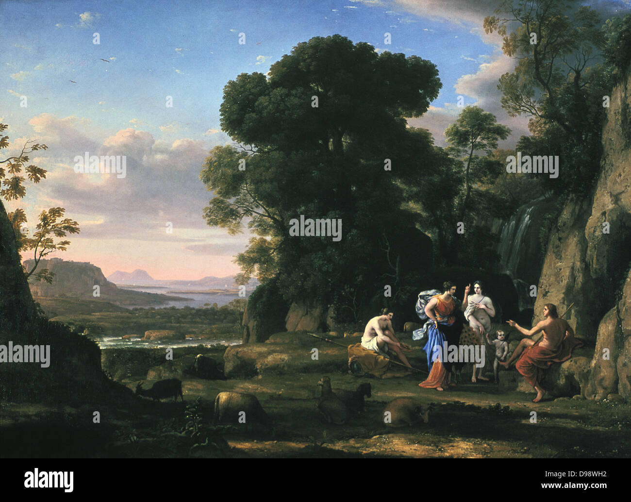 The Judgement of Paris', 1645-1646. Oil on canvas. Claude (c1604-1682 ...