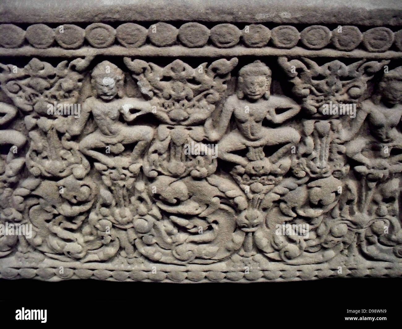 Strip from the foundations. Style: Post-Bayon (1250-1431) sandstone ...