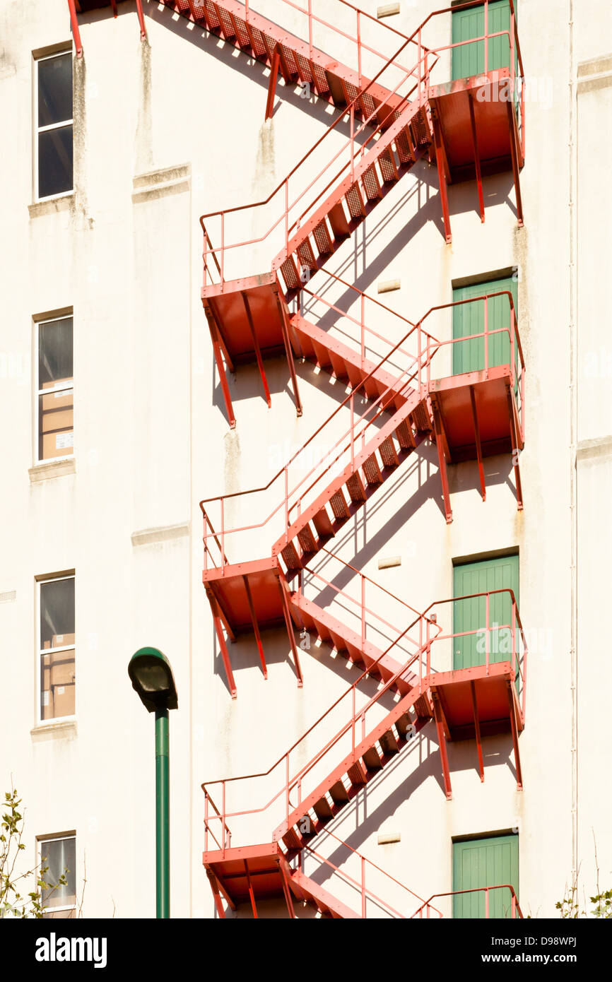 Fire escapes hi-res stock photography and images - Alamy