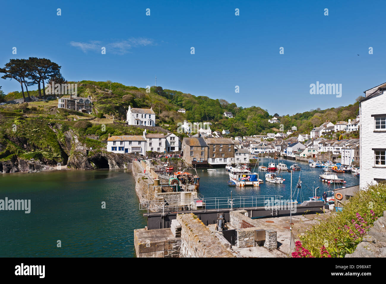 POLPERRO, FISHING VILLAGE, CORNWALL, ENGLAND, UK, GREAT BRITAIN Stock Photo - Alamy
