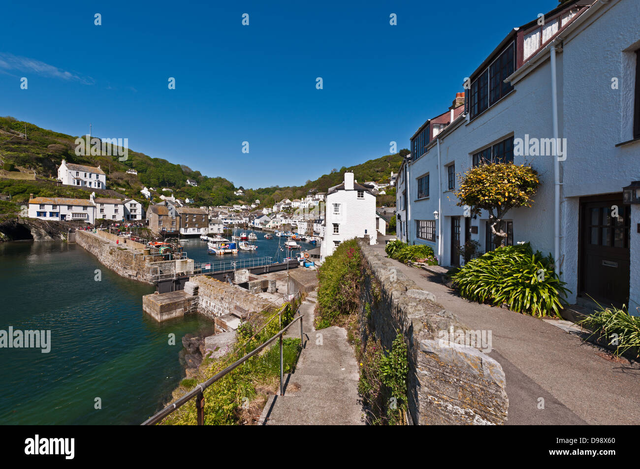 POLPERRO, FISHING VILLAGE, CORNWALL, ENGLAND, UK, GREAT BRITAIN Stock Photo - Alamy