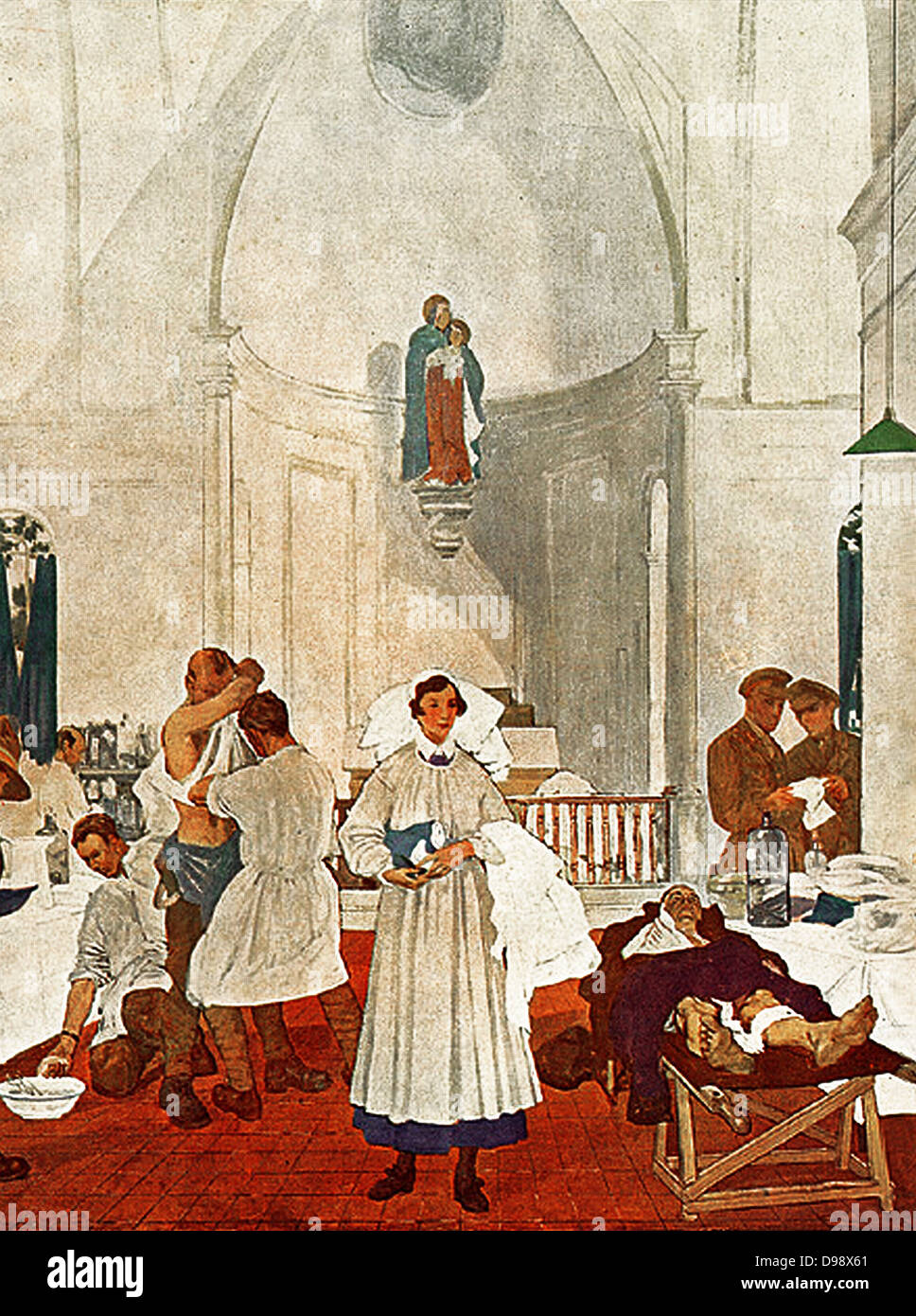 Third Canadian Stationary Hospital, France, 1918 After Gerald E. Moira ...