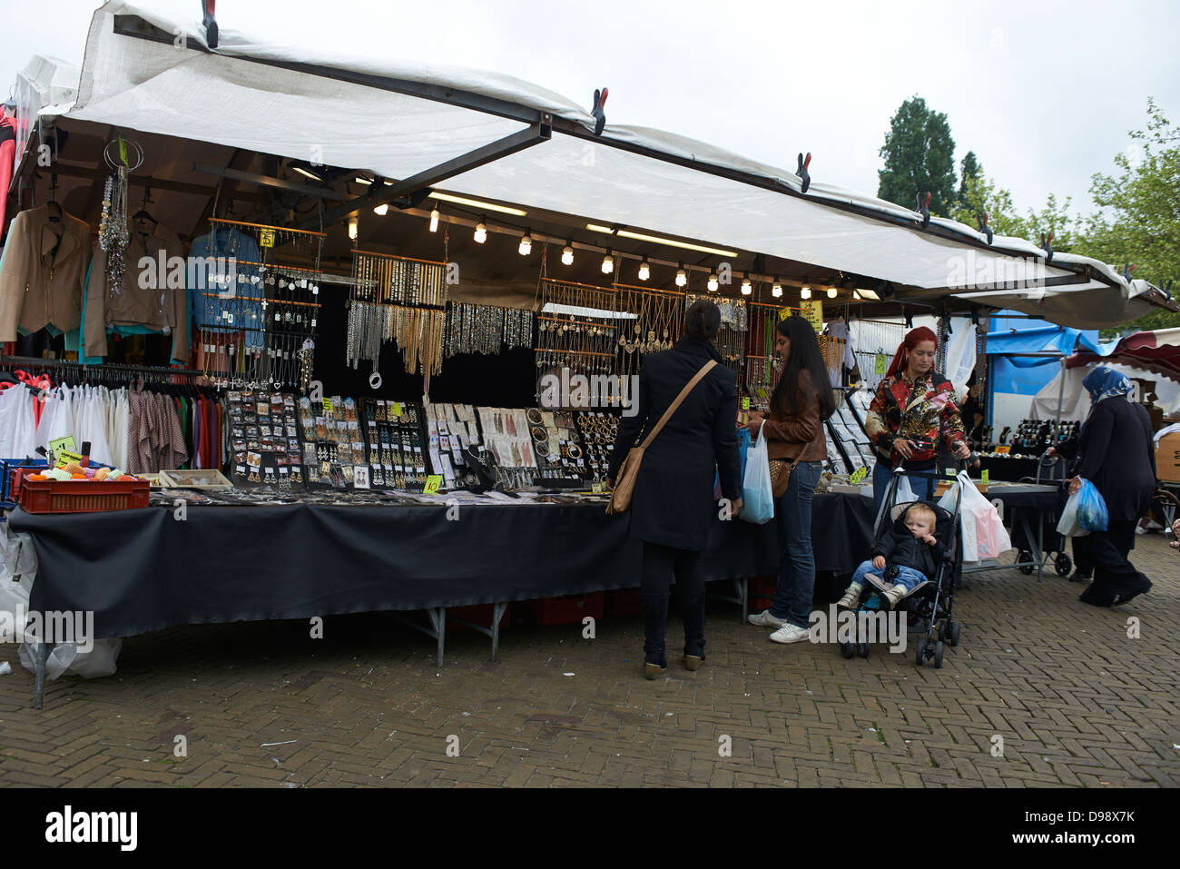 Open Air Market in The Hague, Holland, Kingdom of Netherlands, the ...