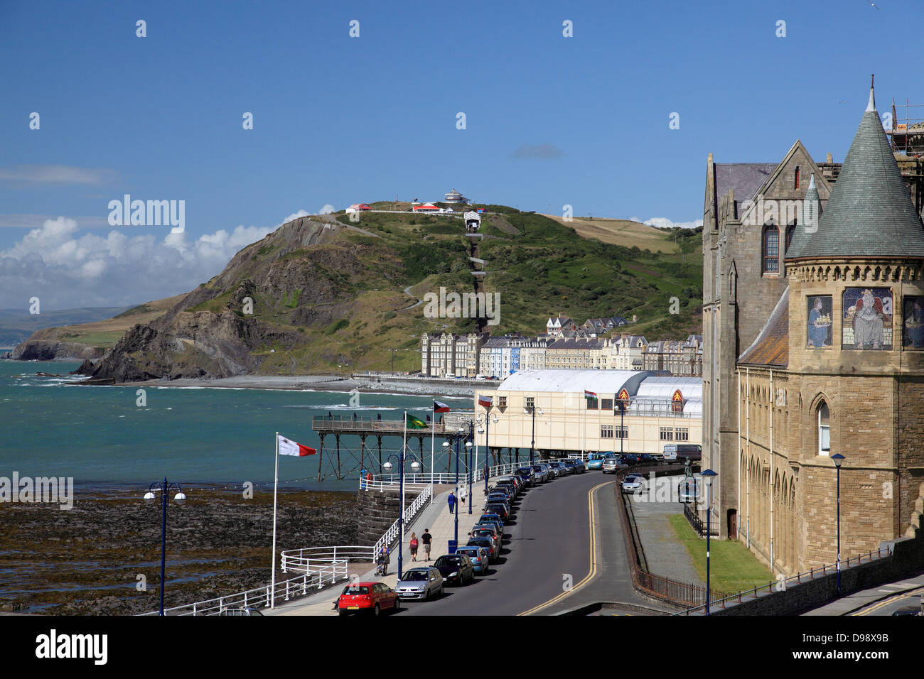 Aberystwyth town centre hi-res stock photography and images - Alamy