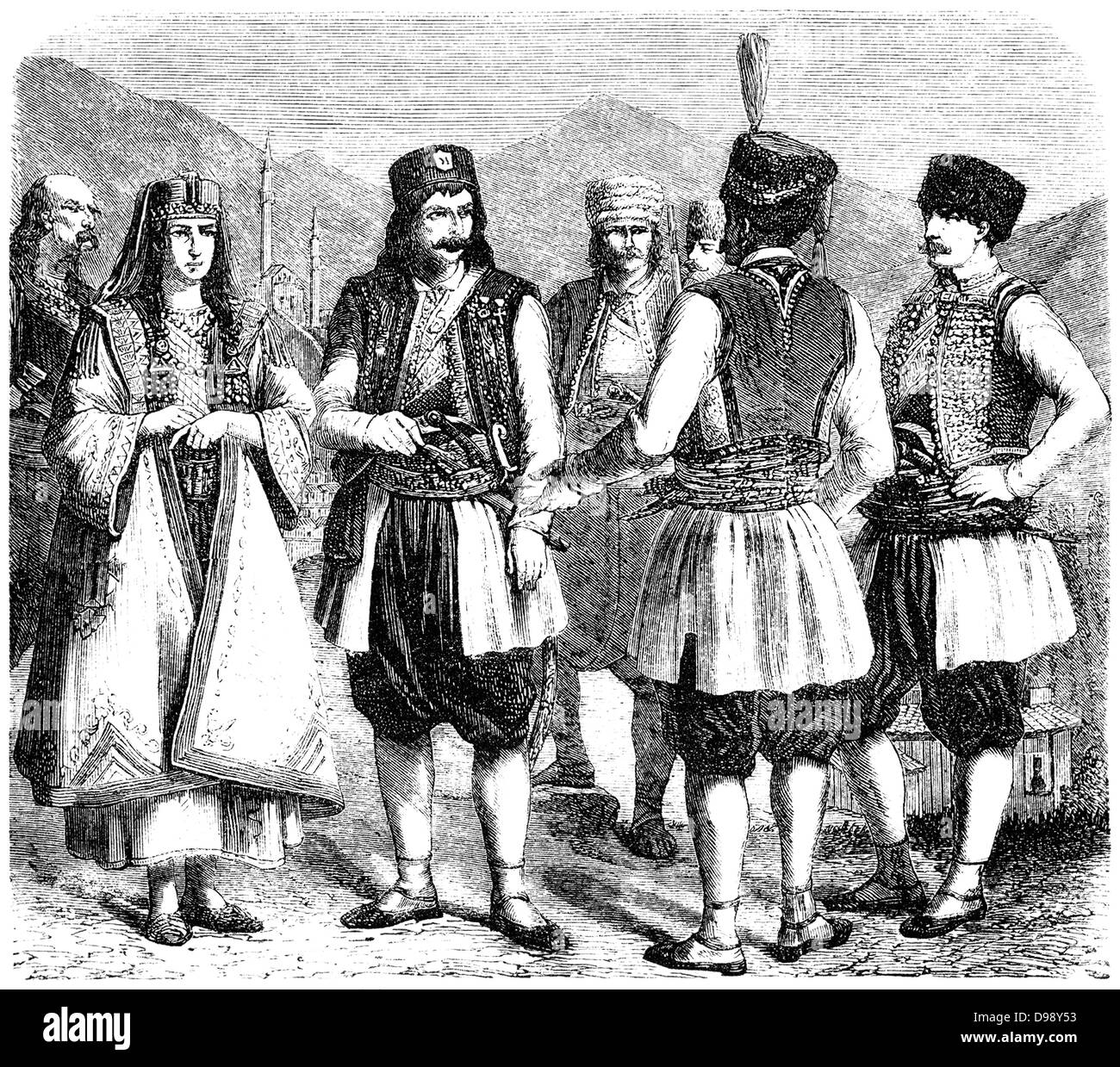 Greek Albania People