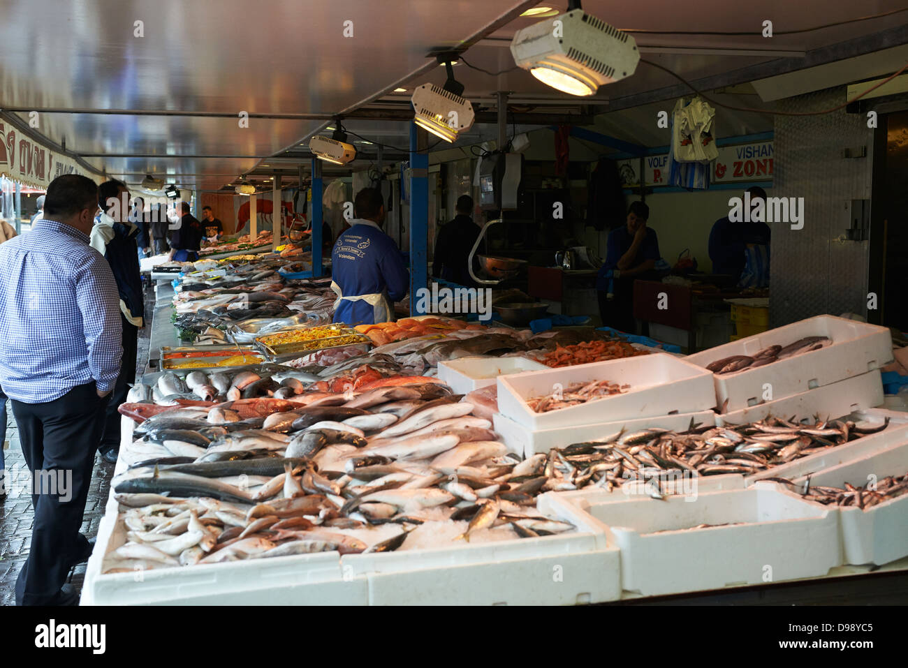 Open Air Market in The Hague, Holland, Kingdom of Netherlands, the ...