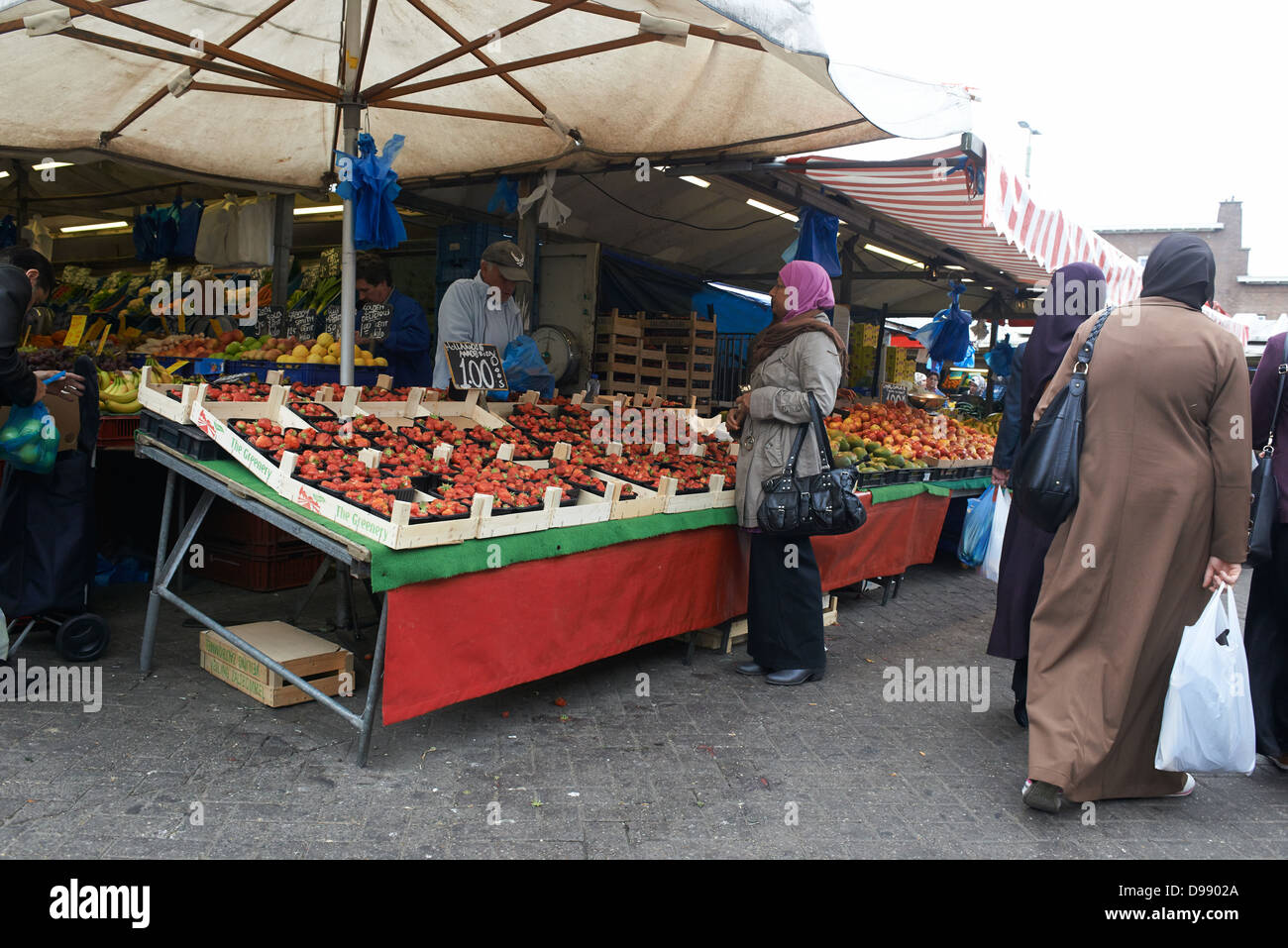 Open Air Market in The Hague, Holland, Kingdom of Netherlands, the ...