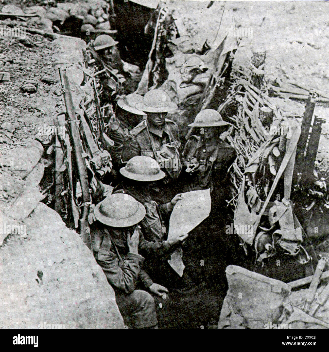 British troops western front hi-res stock photography and images - Alamy