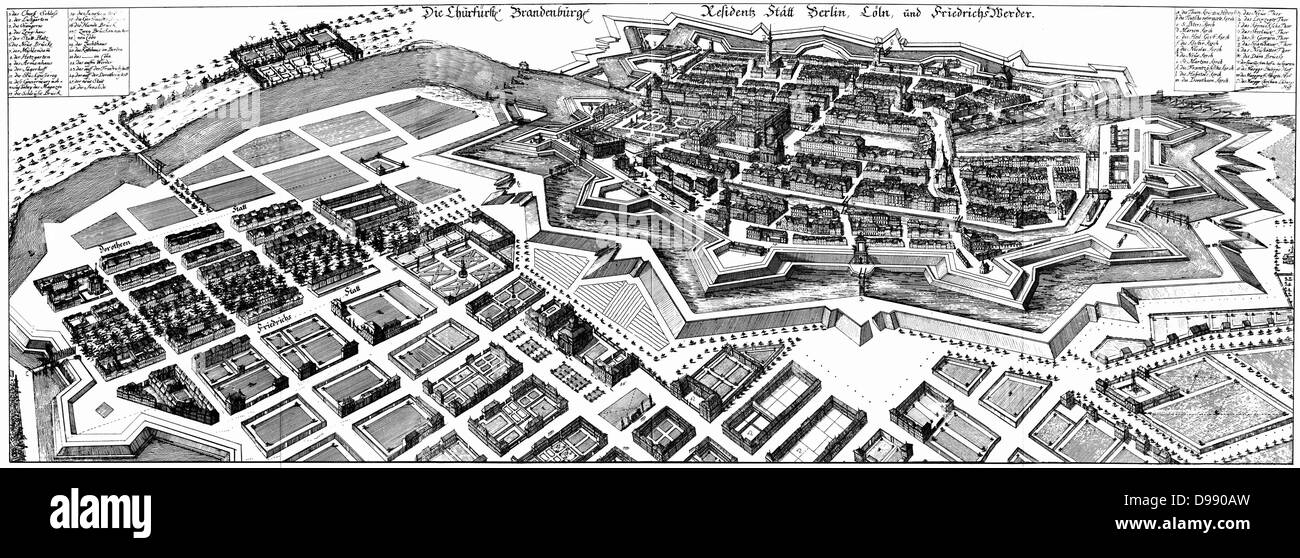 Map of berlin hi-res stock photography and images - Alamy