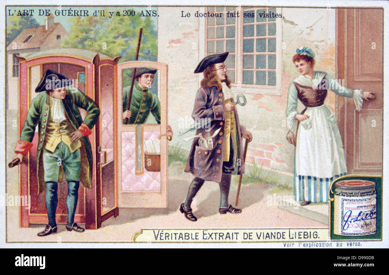 Doctor visit 18th century hi-res stock photography and images - Alamy