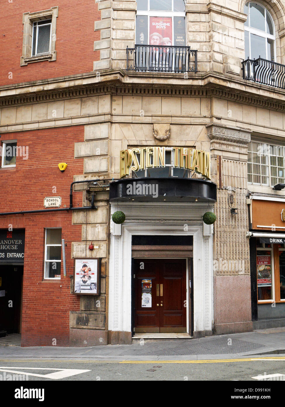 Epstein Theatre in Hanover Street, Liverpool Merseyside UK Stock Photo ...