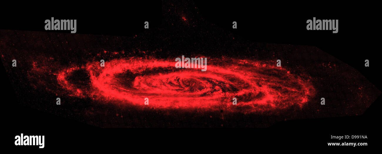 Andromeda galaxy infrared hi-res stock photography and images - Alamy