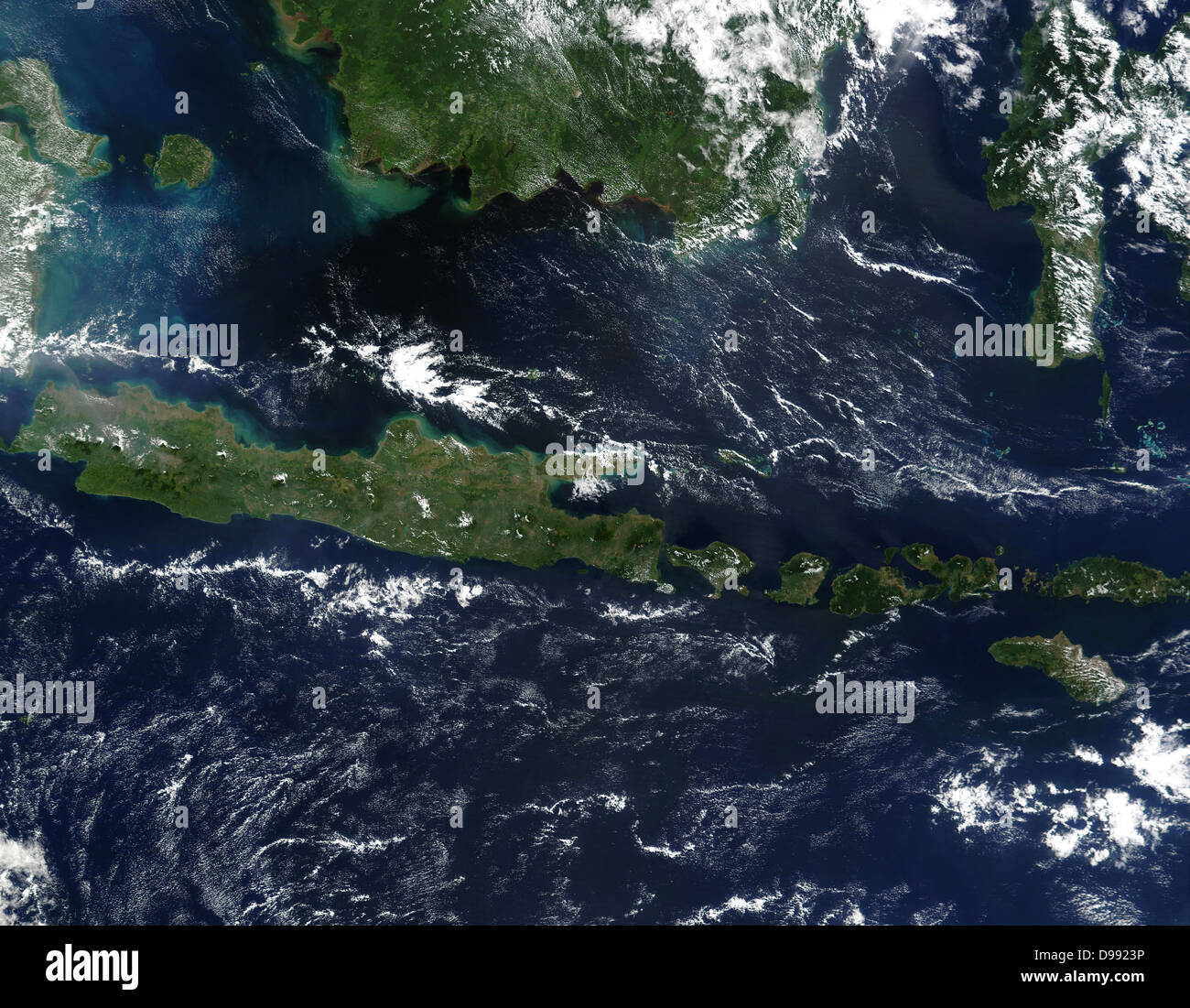 Borneo satellite image hi-res stock photography and images - Alamy