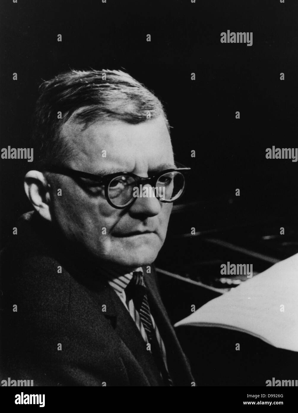 Dmitri Dmitriyevich Shostakovich (1906-1975), Russian composer of the ... Dmitri Dmitriyevich Shostakovich (1906-1975), Russian composer of the ...