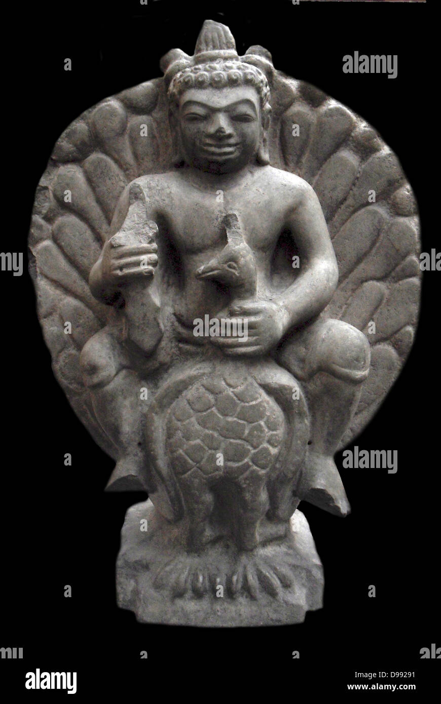 Skanda, 6th century, 7th century, Pre-Angkorian period (1st-7th century ...
