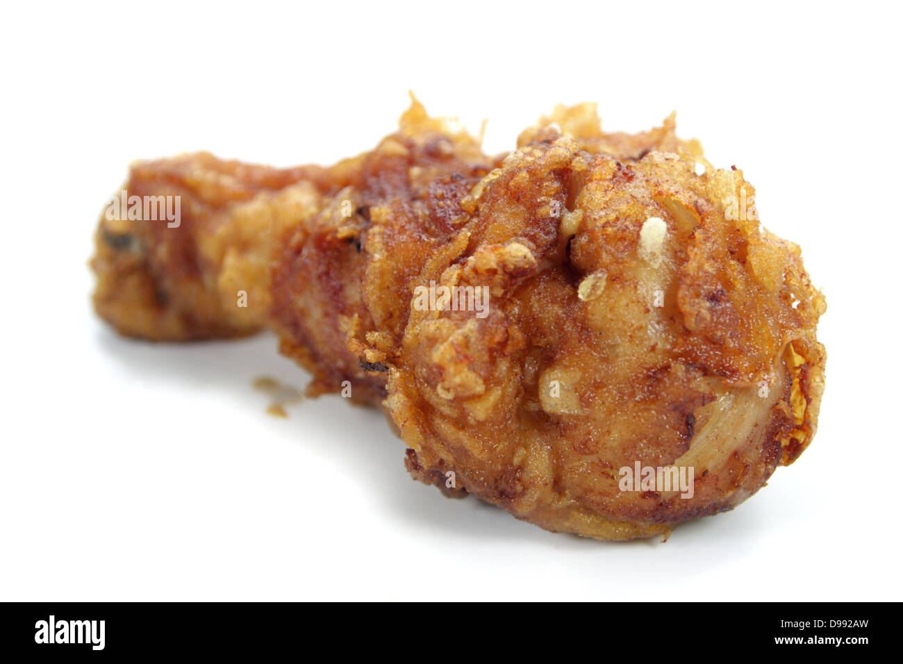 Fried chicken leg Stock Photo - Alamy