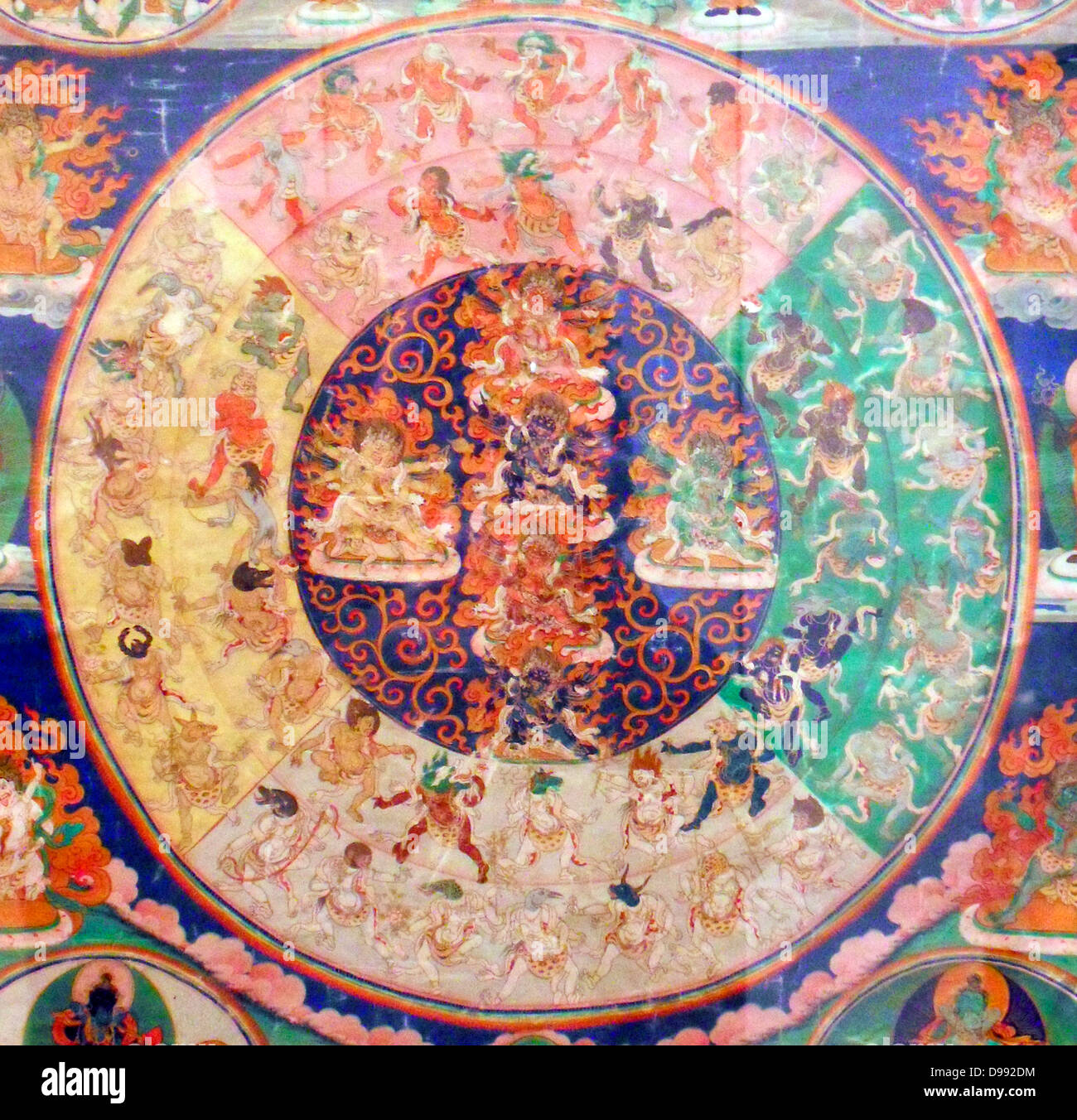 Deities from the mandala hi-res stock photography and images - Alamy