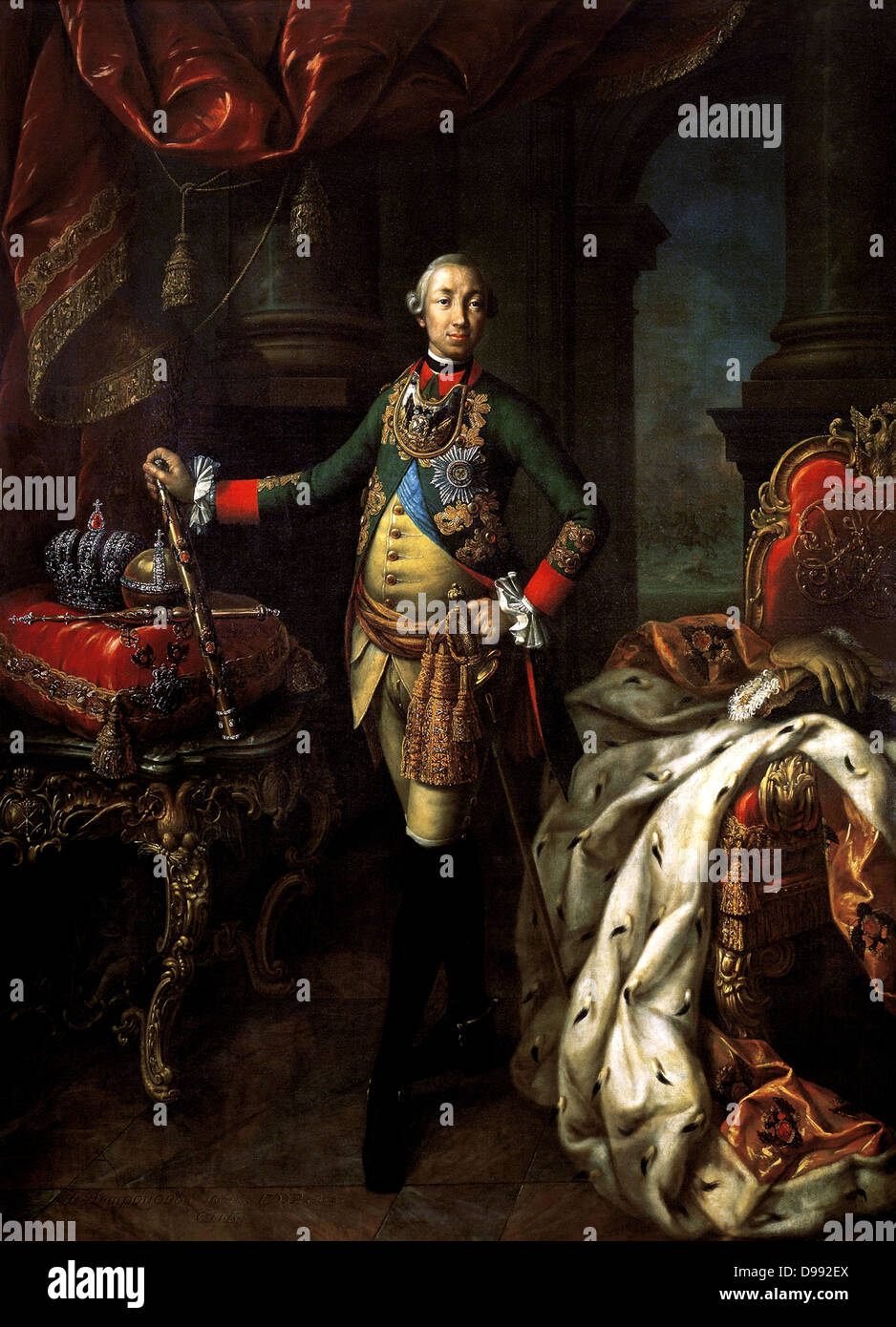 Full length portrait oil hi-res stock photography and images - Alamy