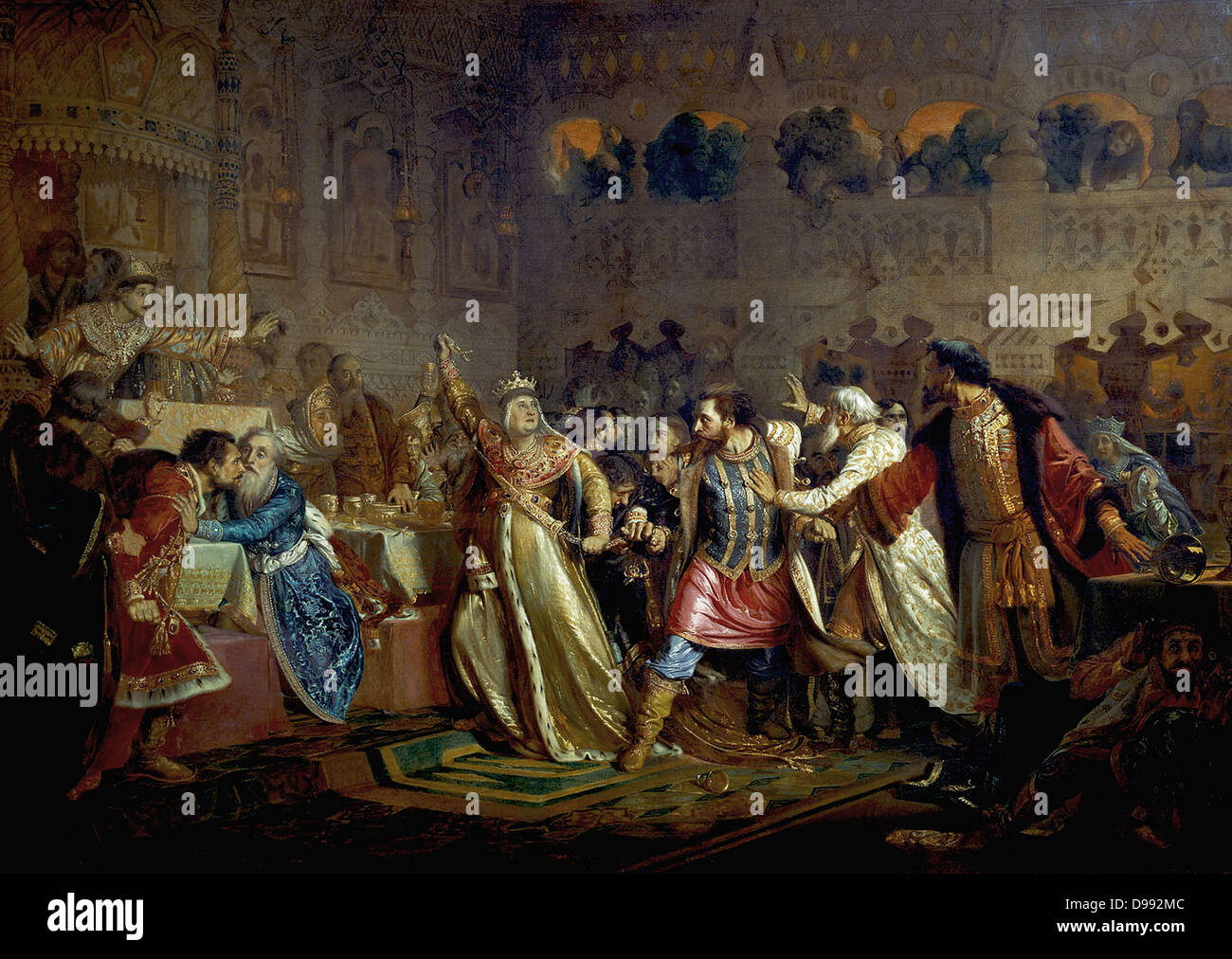 1432 feudal war 1425 1453 russia hi-res stock photography and images ...