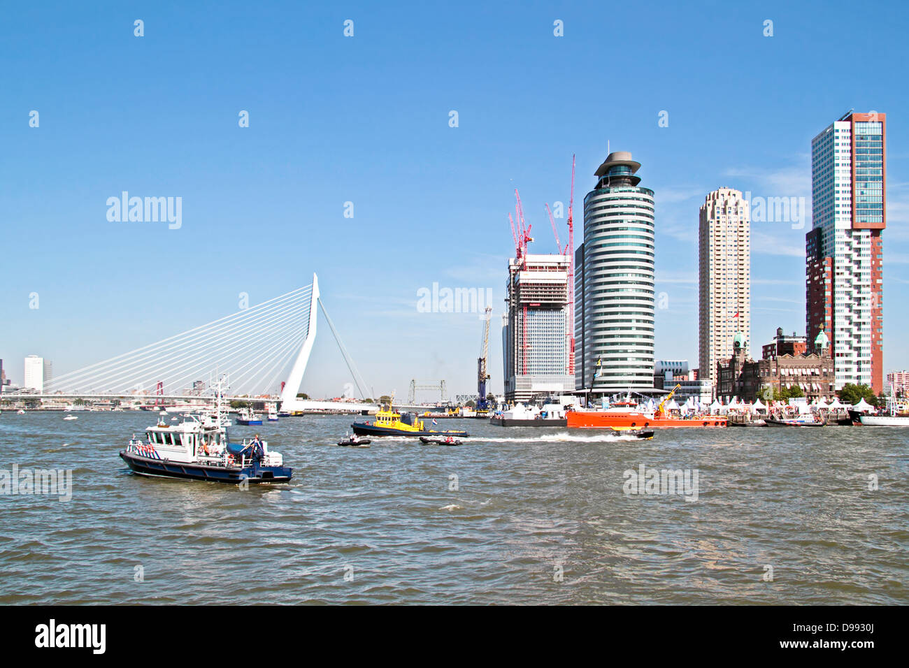 Rotterdam river transport hi-res stock photography and images - Alamy