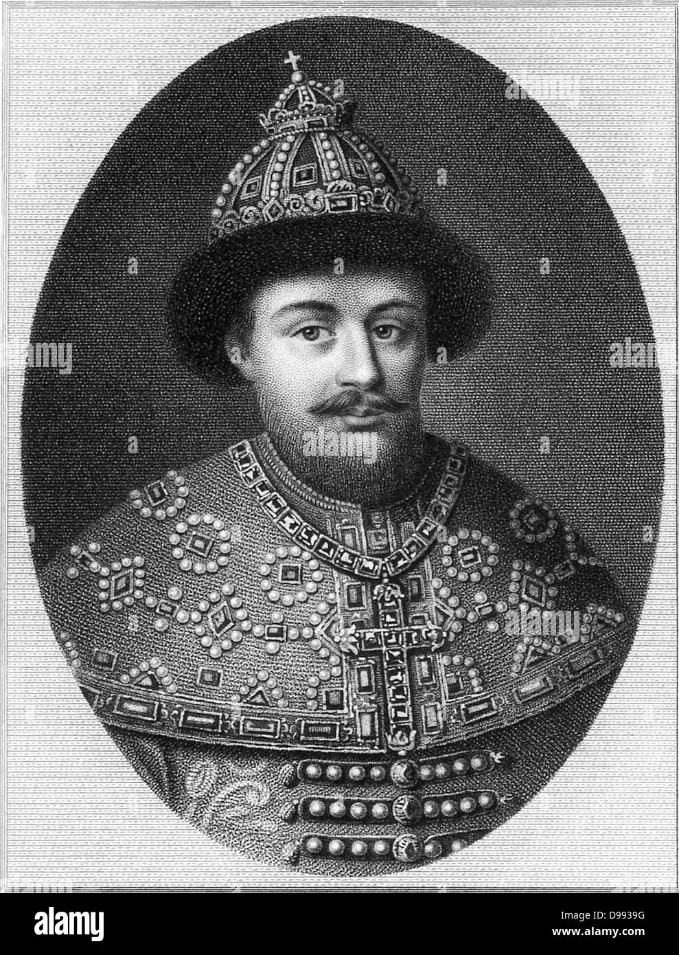 Boris Feodorovich Godunov (c. 1551 – 1605) Regent of Russia from 1584 ...
