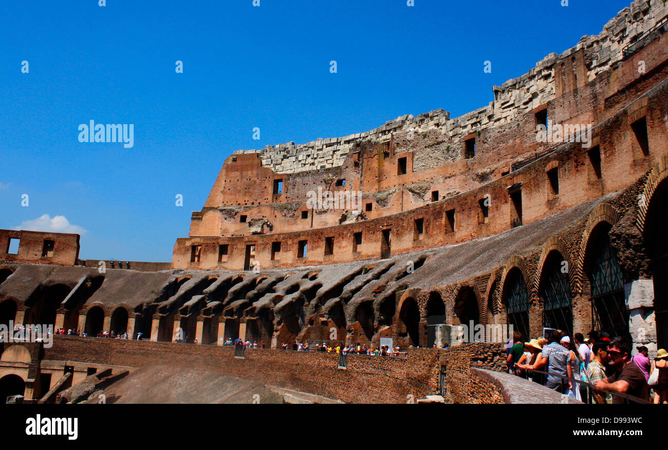 The Colosseum, or the Coliseum, originally the Flavian Amphitheatre in ...