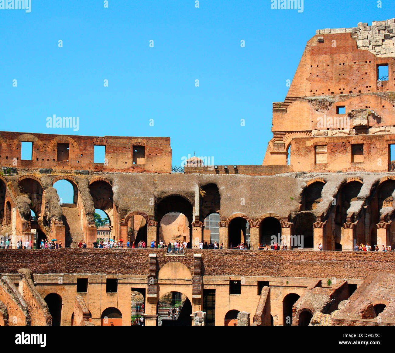 The Colosseum, or the Coliseum, originally the Flavian Amphitheatre in ...